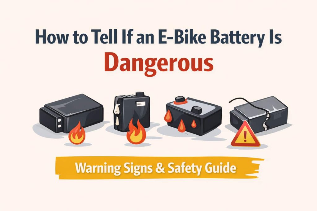 How to Tell If an E-Bike Battery Is Dangerous - Warning Signs, Risks ...